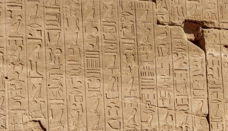 Hieroglyphen - heilige Schriftzeichen | Das alte Ägypten